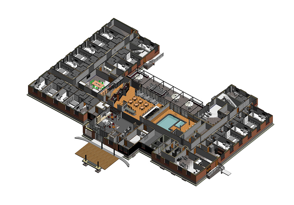 Case Study- BIM Modeling for a Hotel Project in MA