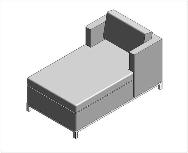GR-104_CHAISE-LOUNGE-Revit-Family-Creation-Services | United-BIM GR-104_CHAISE-LOUNGE-Revit-Family-Creation-Services | United-BIM