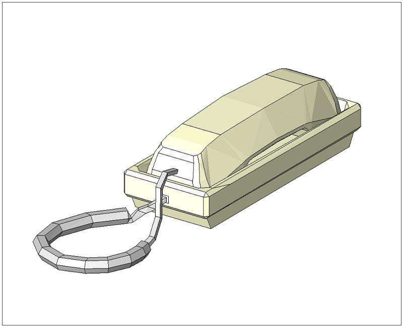 OS-012-PHONE-@-GUESTROOM-Revit-Family-Creation-Services | United-BIM OS-012-PHONE-@-GUESTROOM-Revit-Family-Creation-Services | United-BIM