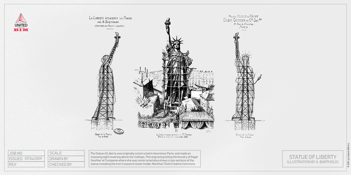 Statue-of-Liberty–Original-Sketch-by-A-Bartholdi–Art-Gallery-United-BIM ...