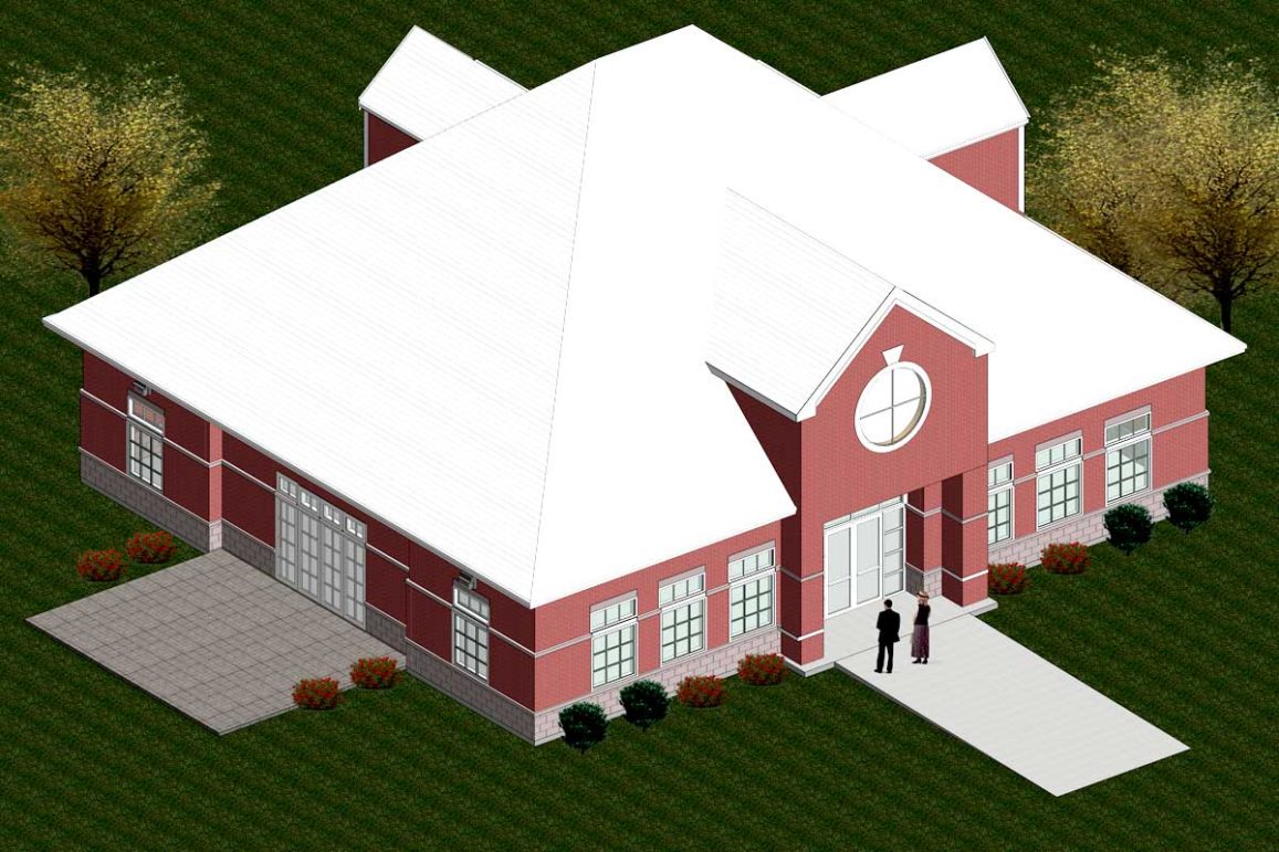 Architectural Modeling for Clubhouse Project | United-BIM