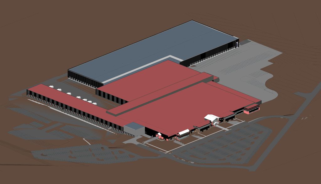 Architectural BIM for Warehouse Project in, CT | United-BIM